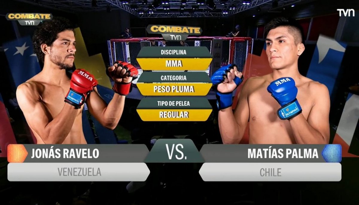 Revive Combate TVN | Jonás Ravelo vs. Matías Palma | TVN