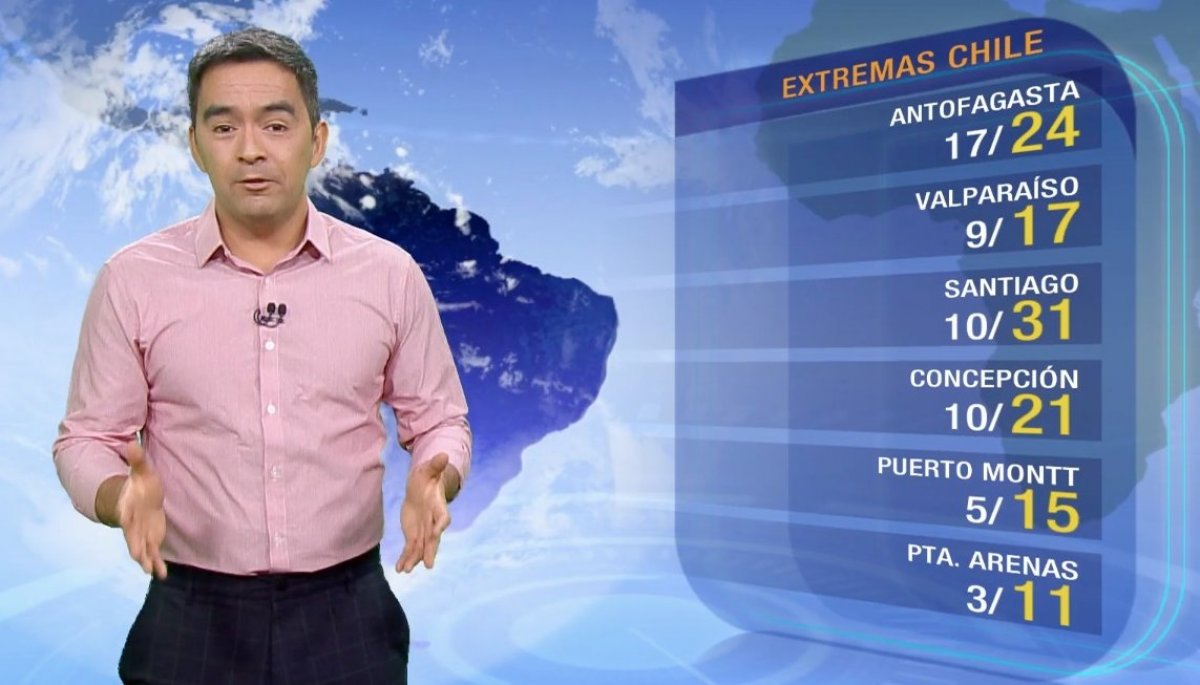 Pronóstico del tiempo: Domingo 9 de abril | TV Tiempo | TVN