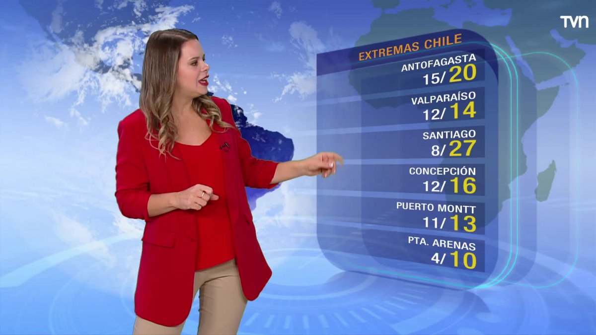Pronóstico del tiempo: Miércoles 26 de abril | TV Tiempo | TVN