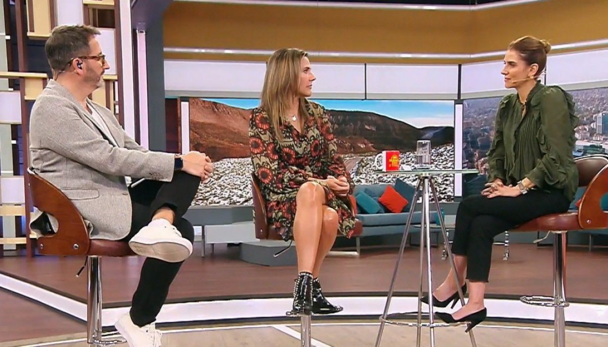¡Qué gusto verte! Julia Vial visitó el "Buenos Días a Todos" | TVN