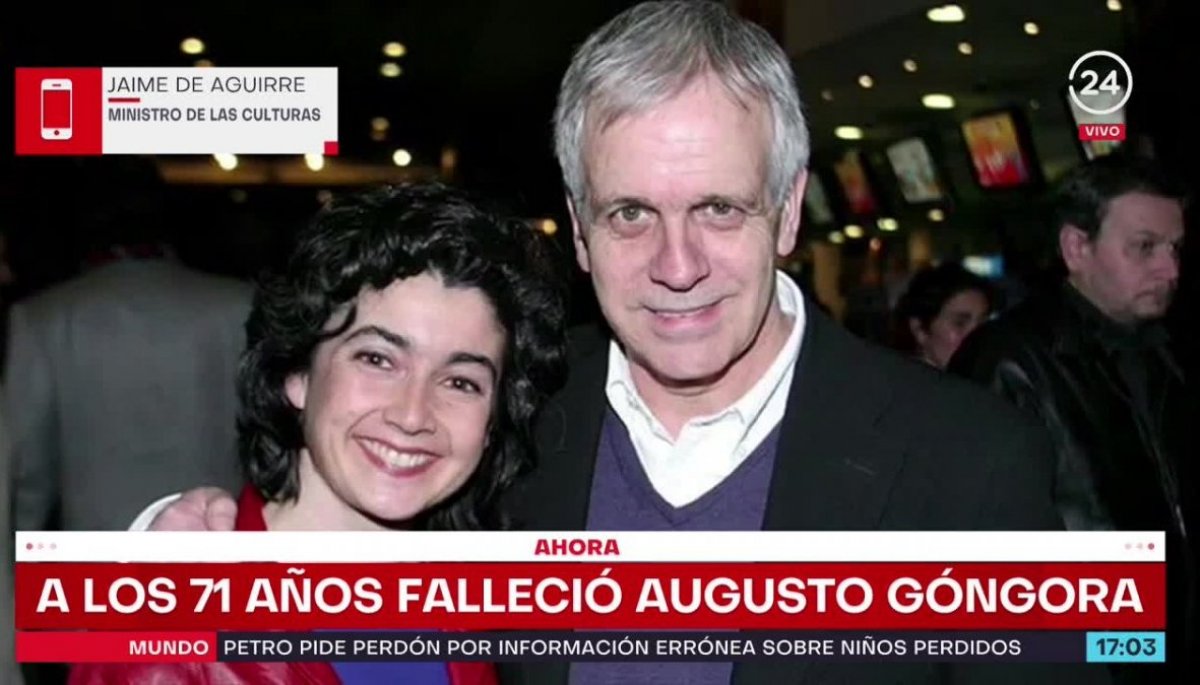 Ministro de Aguirre por fallecimiento de Augusto Góngora: “Es una gran ...