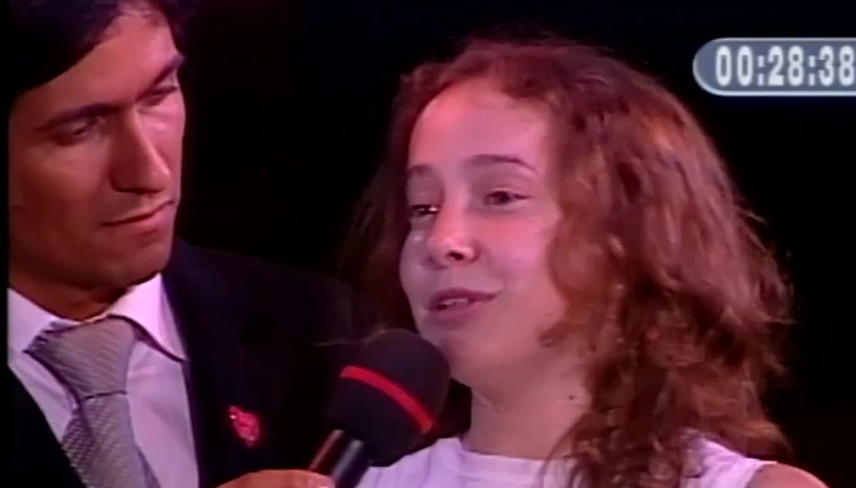 El Emotivo Testimonio De Daniela García En La Teletón 2002 Tvn