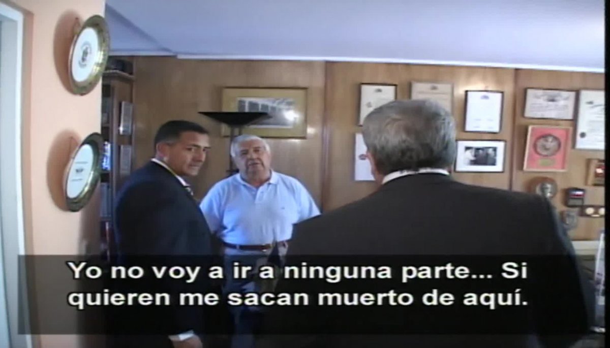 Manuel Contreras es detenido en su casa | TVN