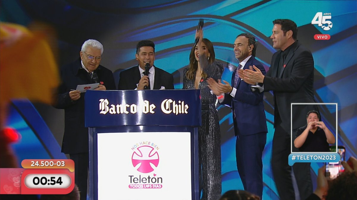 Queda poquito: nuevo cómputo se acerca cada vez a la meta de Teletón | TVN