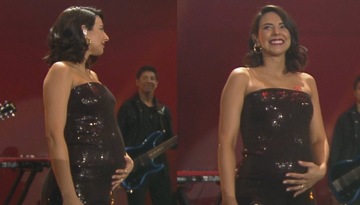 ¡Hermosa!: Daniela Castillo lució su guatita de embarazo en la Quinta ...