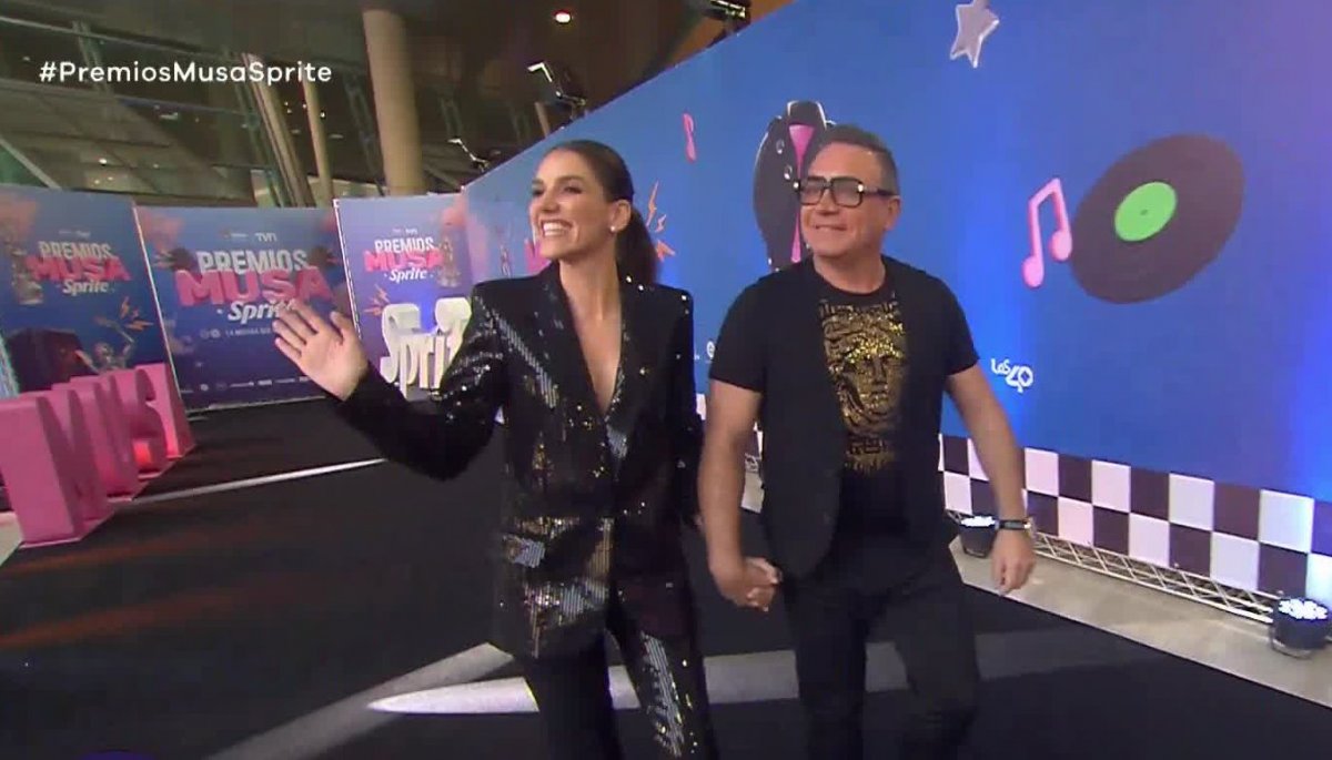 María Luisa Godoy y Luis Jara deslumbraron en la Alfombra MUSA 2023 | TVN