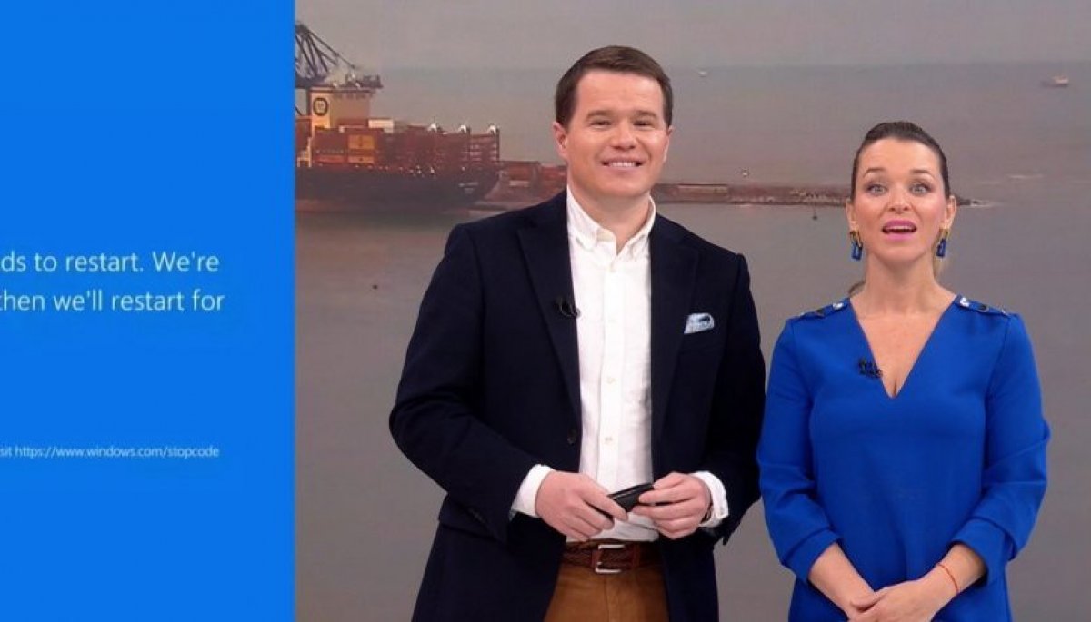 Falla de Microsoft sorprende a Davor y Carla durante el "Buenos Días a ...
