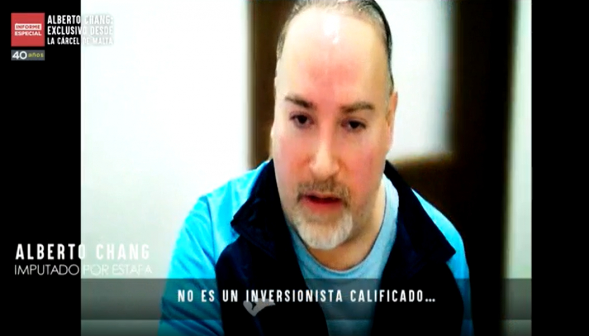 Informe Especial | Alberto Chang: exclusivo desde la cárcel de Malta | TVN