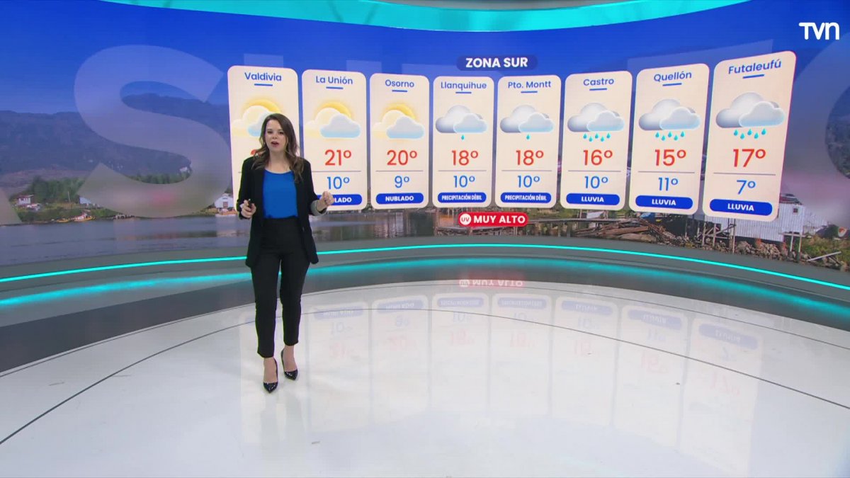 Pronóstico del tiempo: Sábado 23 de noviembre 2024 | TV Tiempo | TVN