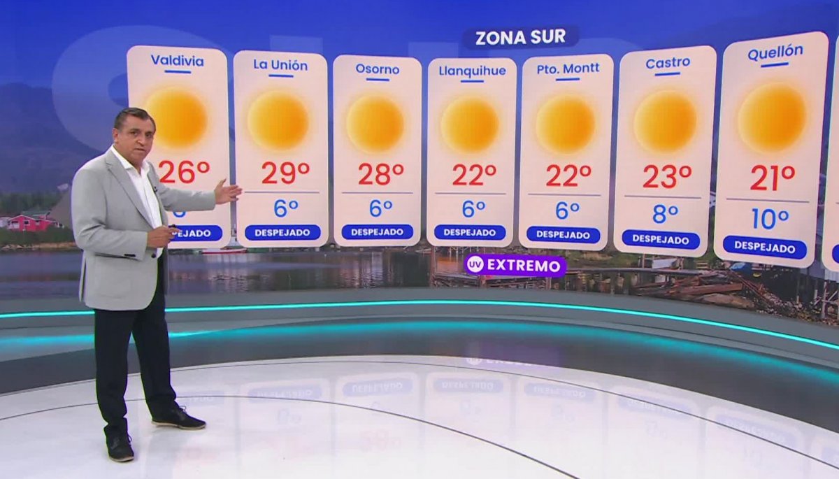 Pronóstico del tiempo: Miércoles 29 de enero 2025 | TV Tiempo | TVN