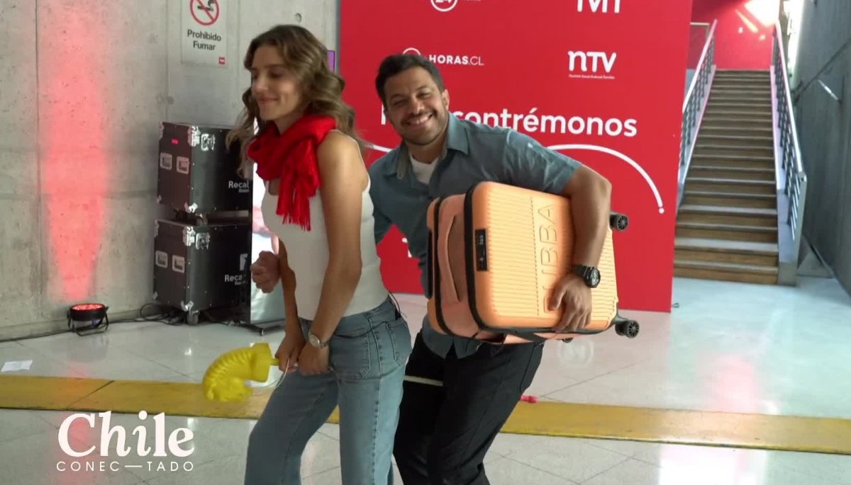 María Luisa y Simón replican icónica escena de "La Fiera" en Chile ...