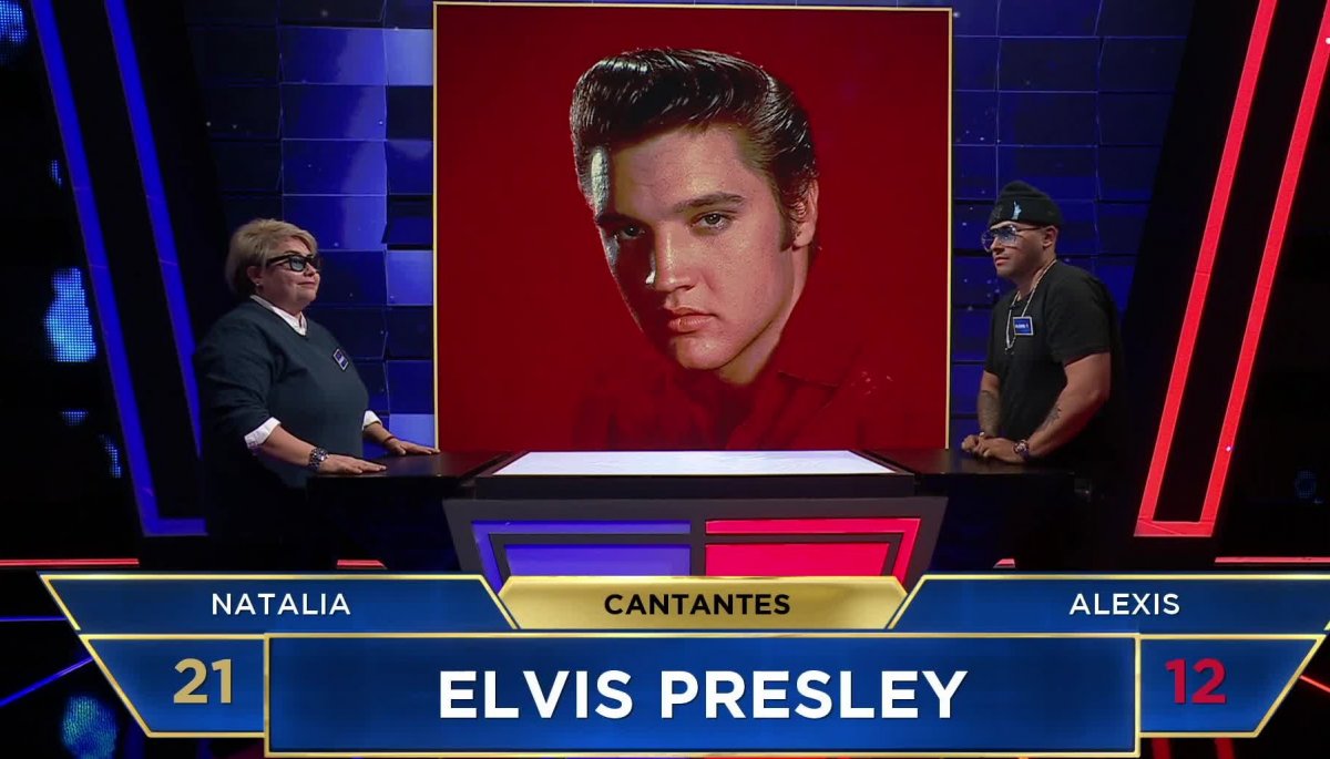 ¿Pero cómo? Participante no reconoció a Elvis Presley ni a Michael ...