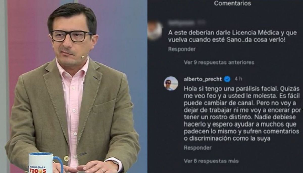 El potente mensaje de Alberto Precht tras desubicado comentario por ...