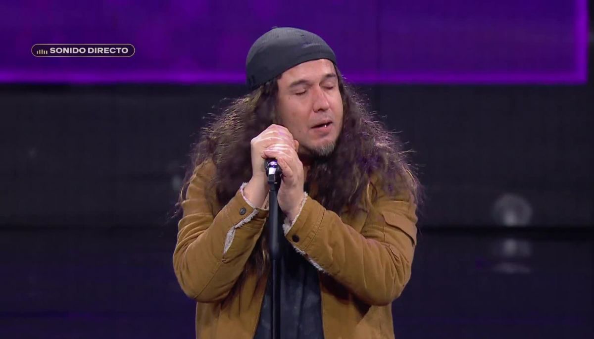 Alexis Sanhueza consiguió una oportunidad como Eddie Vedder | TVN