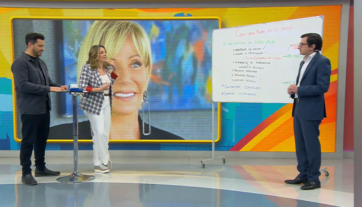 La pizarra de Alberto Precht: ¿Qué hacer si me roban en un avión? | TVN