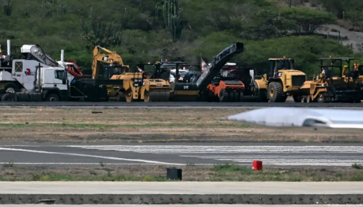 Jet privado se estrella en aeropuerto de Venezuela | TVN