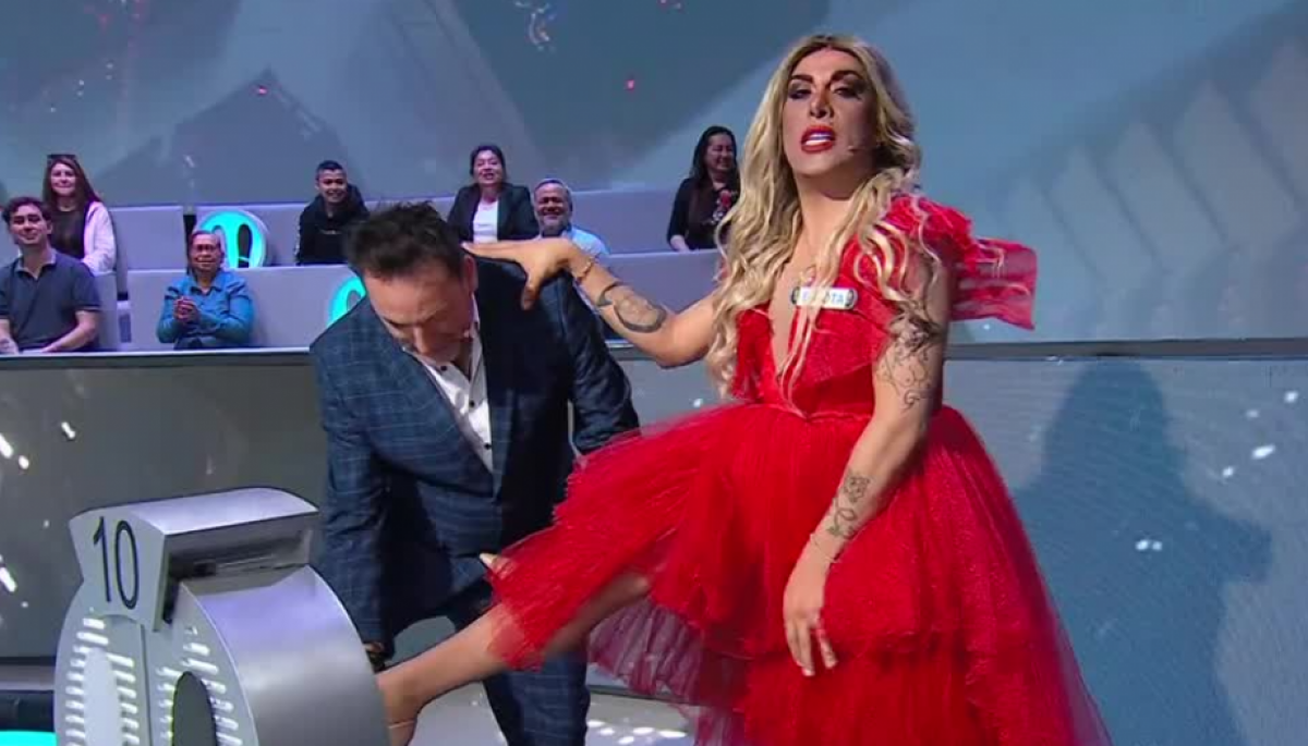 Eliminada, pero con estilo: así se despidió Botota Fox de ¡Ahora Caigo! | TVN