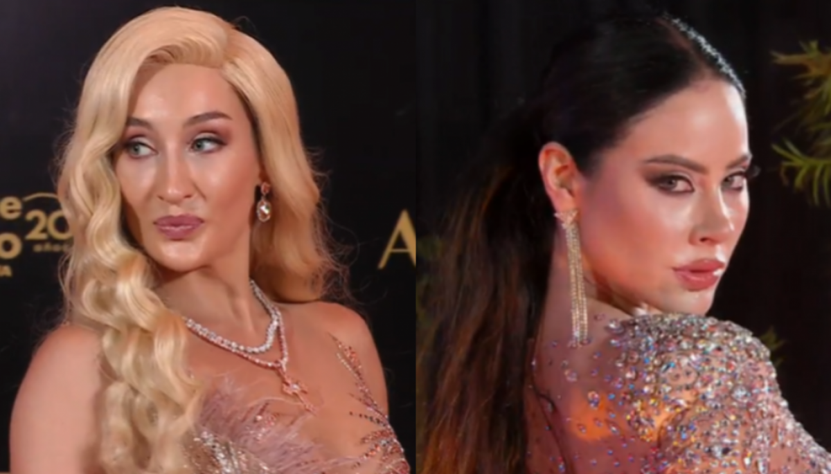 Brillos y transparencias: los looks de Fran Maira e Ignacia Michelson en los Copihue de Oro | TVN